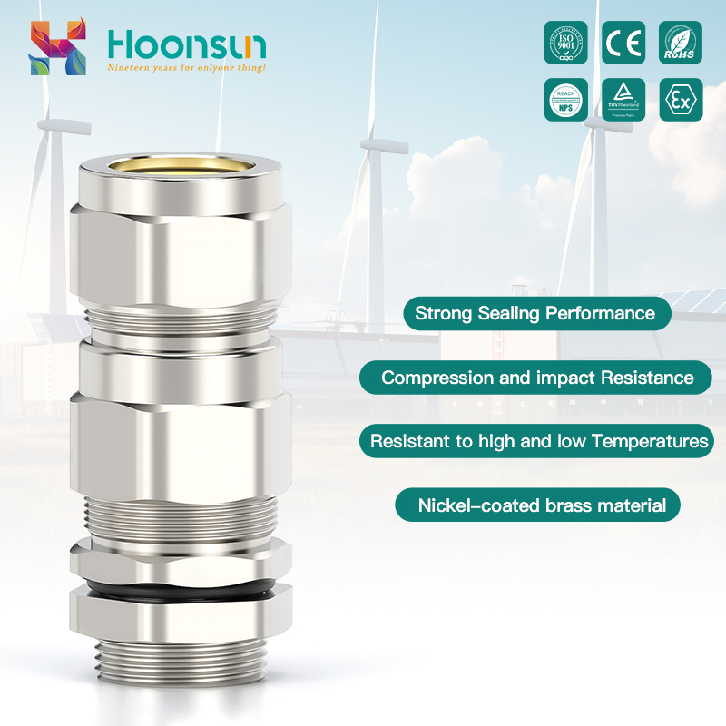 Hoonsun cable gland manufacturer SS304 / 316L Explosion-proof Cable ...