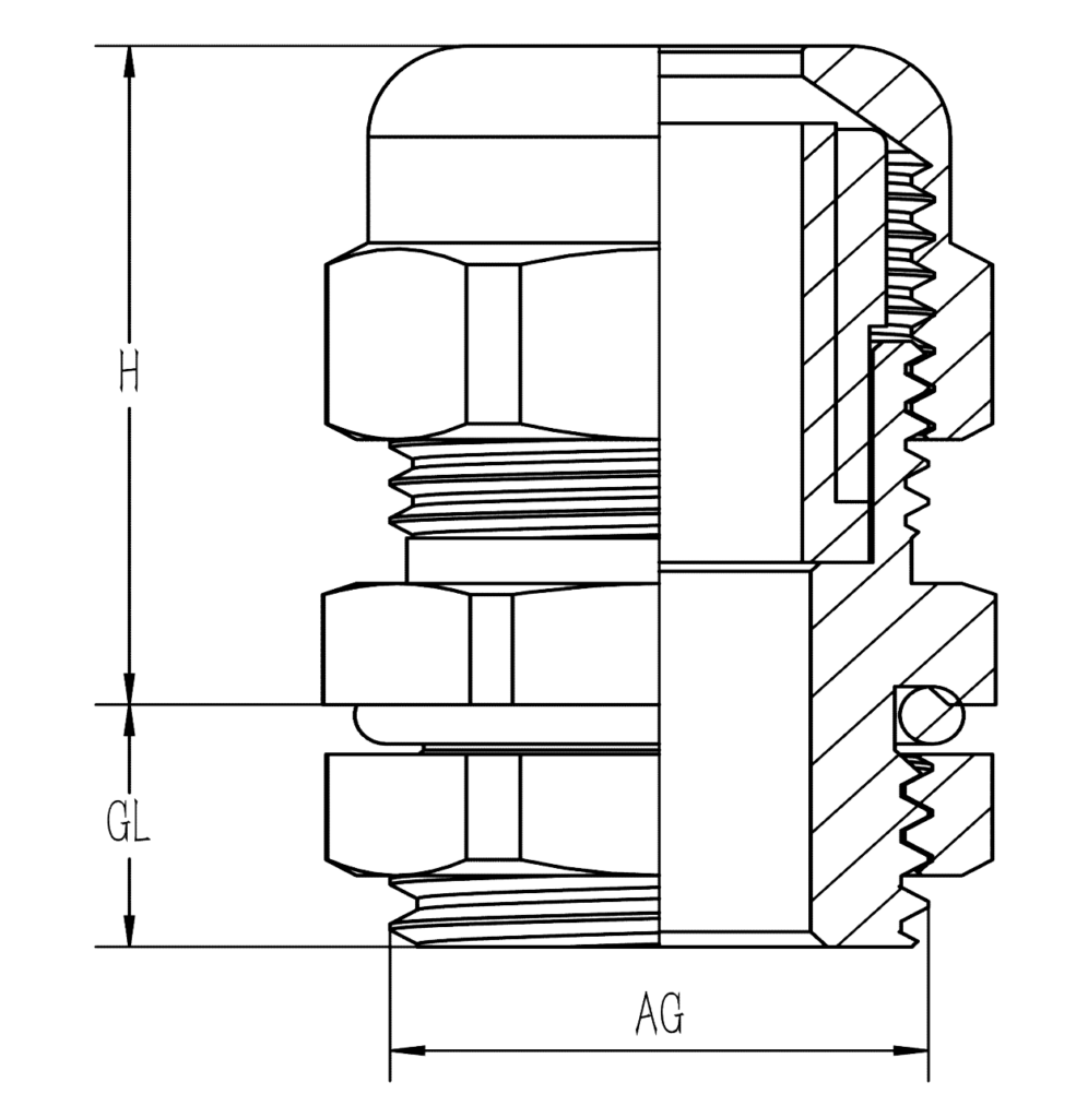 Stainless Steel Cable Gland | SS304 SS316 IP68 Gland